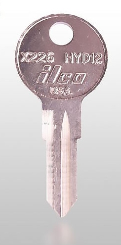 Harley Davidson HYD12 / X226 Mechanical Key (10 Pack) – AutomotiveKeys.Net