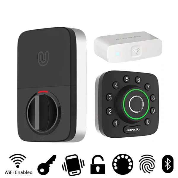 Ultraloq U-Bolt Pro – Keypad Smart Deadbolt + WiFi – Finger Print ...