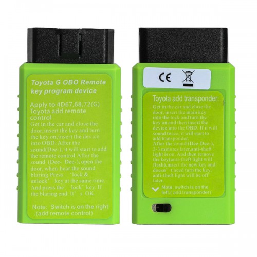 Toyota G and H Chip OBD Remote Key Programming Device Copy 4D67/68/72(G ...