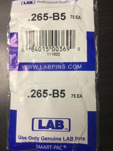 150 PACK LAB SECURITY 5265S4 UNIVERSAL REPLACEMENT PINS .005 INCREMENTS ...