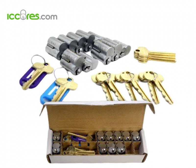 IC CORE MASTER PACK #1: 10-Core Master-Keyed Starter Pack w/Keys ...