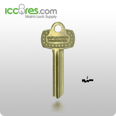 Best IC Core Keys – J (A1114J / 1A1J1)—DUPL PROHIBITED 10 pack ...
