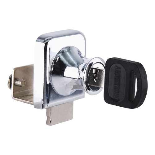CRL LK342KA Chrome Lock for 3/8″ Glass Door – Keyed Alike ...